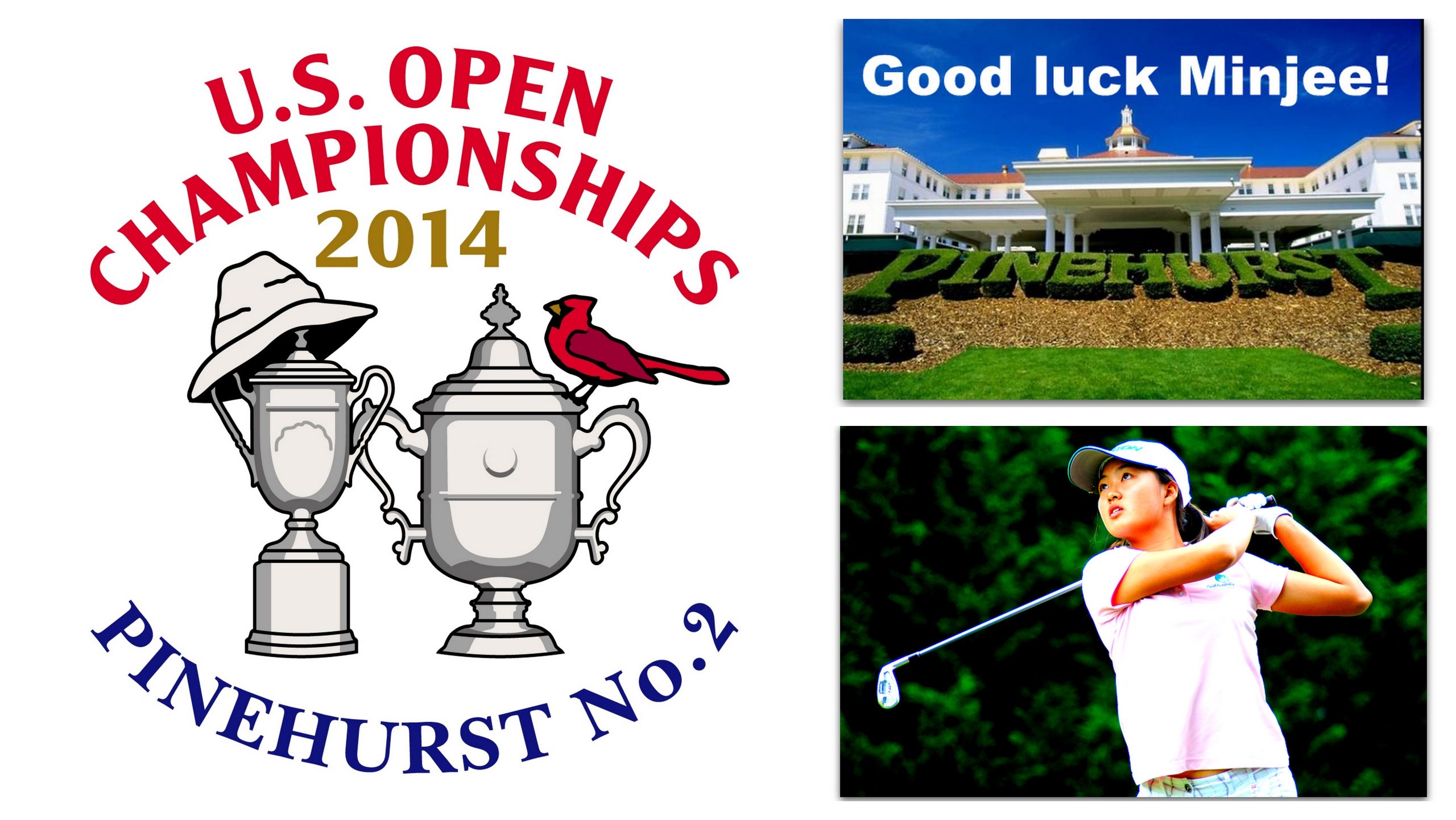 Minjee @ 2014 US Open! - GolfWA