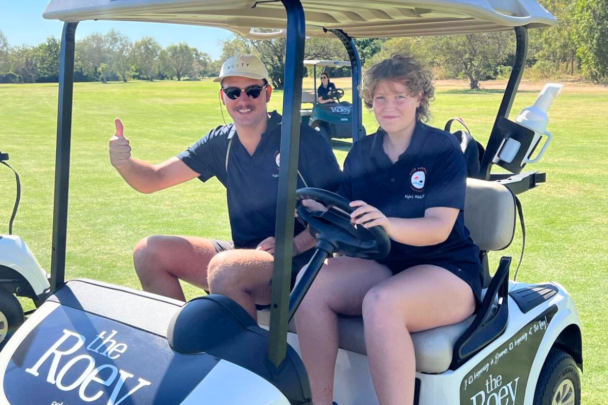 Broome rolls out the red carpet for Kyle's Camp kids - GolfWA