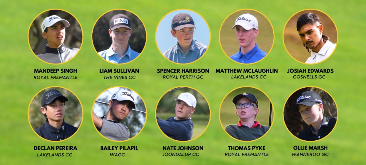 GolfWA Interstate Series Squads