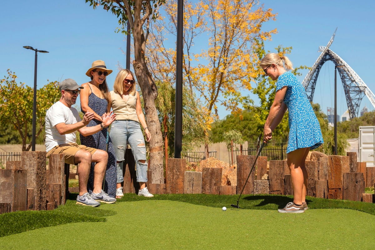 New mini golf course opens in Burswood Park - GolfWA