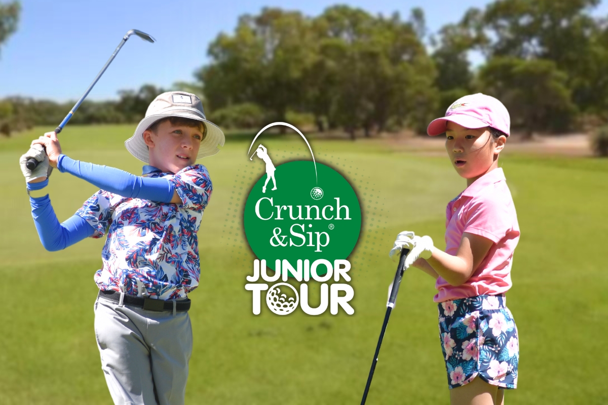 Happy holidays on the Crunch&Sip Junior Tour - GolfWA