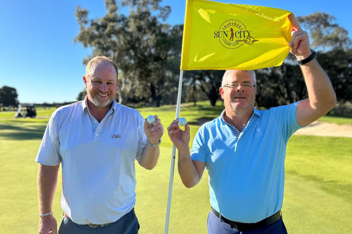 Pennants players defy the odds to card consecutive holes-in-one - GolfWA