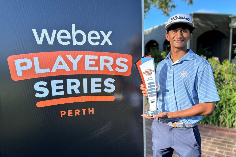 Sheth breaks through to win Webex Junior title - GolfWA